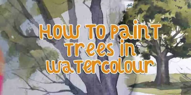 How To Paint Trees In Watercolor - Solving Watercolour