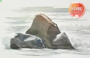 Let's Rock! How to Paint Watercolor Rocks - Solving Watercolour