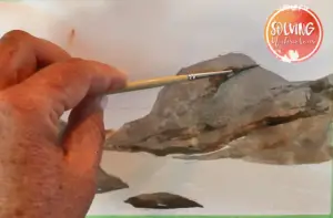 Let's Rock! How to Paint Watercolor Rocks - Solving Watercolour