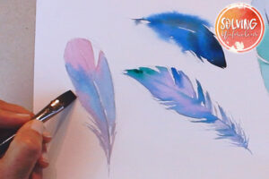 Paint Watercolor Feathers With 4 Easy Techniques